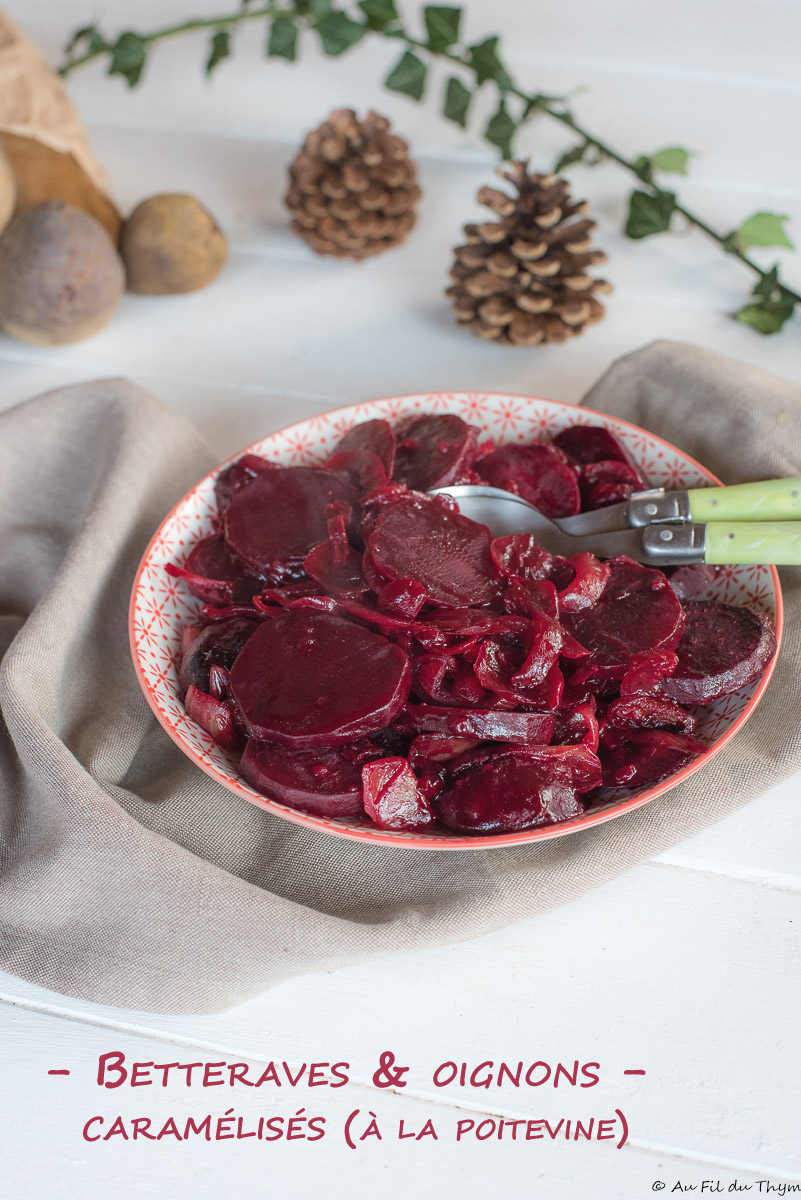 Poêlée de betteraves caramélisées (betteraves poitevines) - Au Fil du Thym