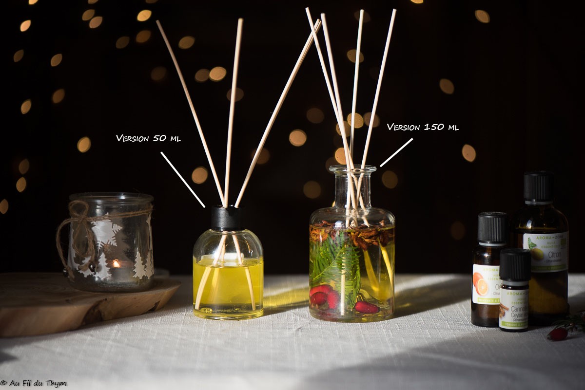 DIY - Diffuseur de parfums maison - Au Fil du Thym