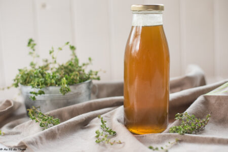 Sirop de Thym maison - Au Fil du Thym