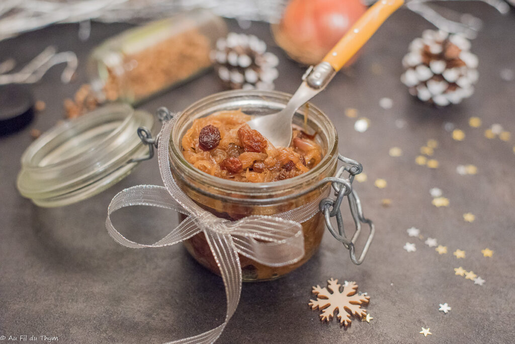 Confit d'échalotes (cadeau gourmand) - Au Fil du Thym