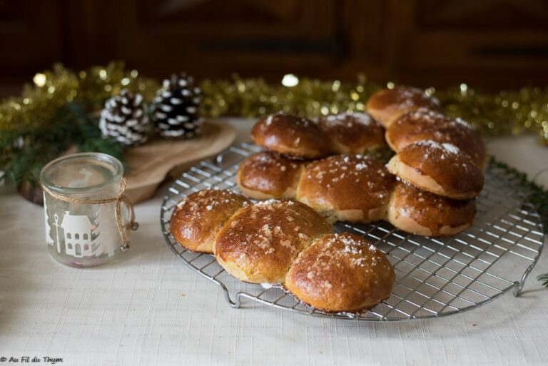 Cougnous (Coquilles de Noël) - Au Fil du Thym
