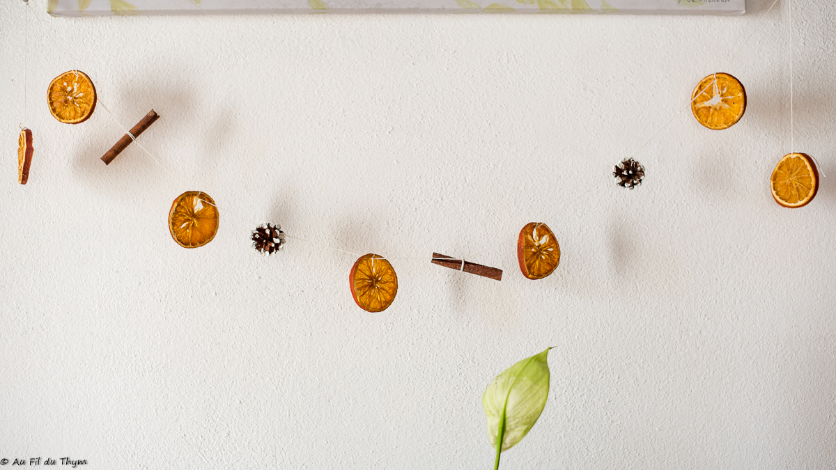 DIY - Oranges séchées (au four) - Au Fil du Thym