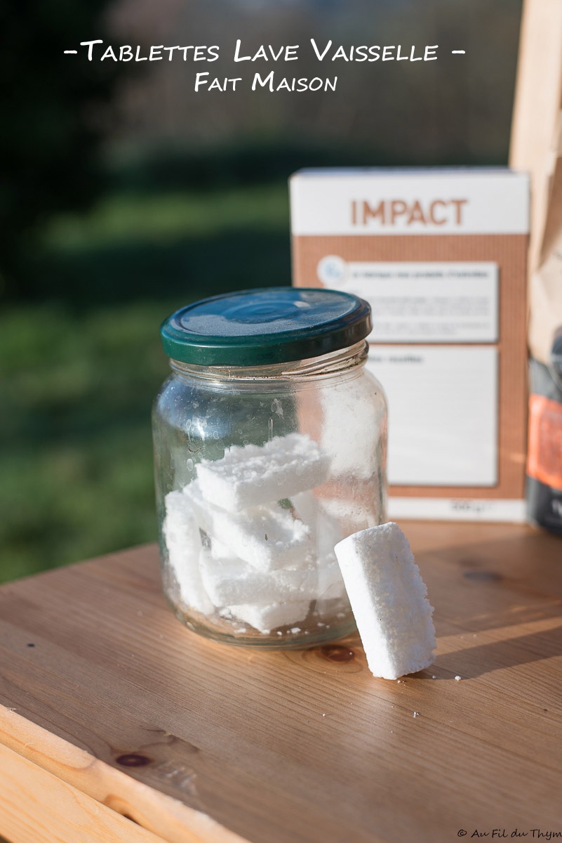 DIY - Tablettes lave vaisselle maison - Au Fil du Thym