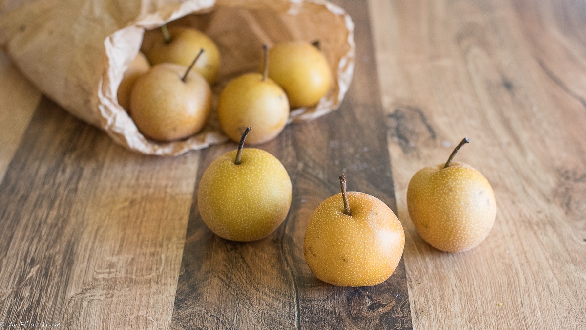 Comment cuisiner les nashis ? - Au Fil du Thym