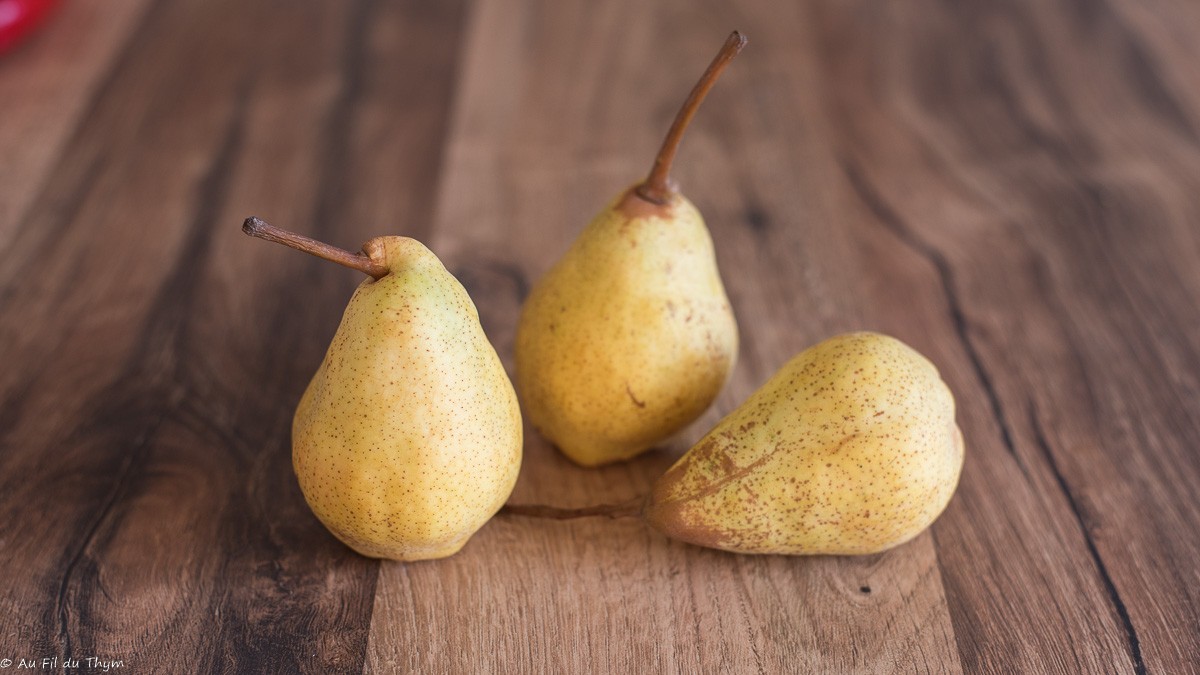 Comment cuisiner les poires? - Au Fil du Thym
